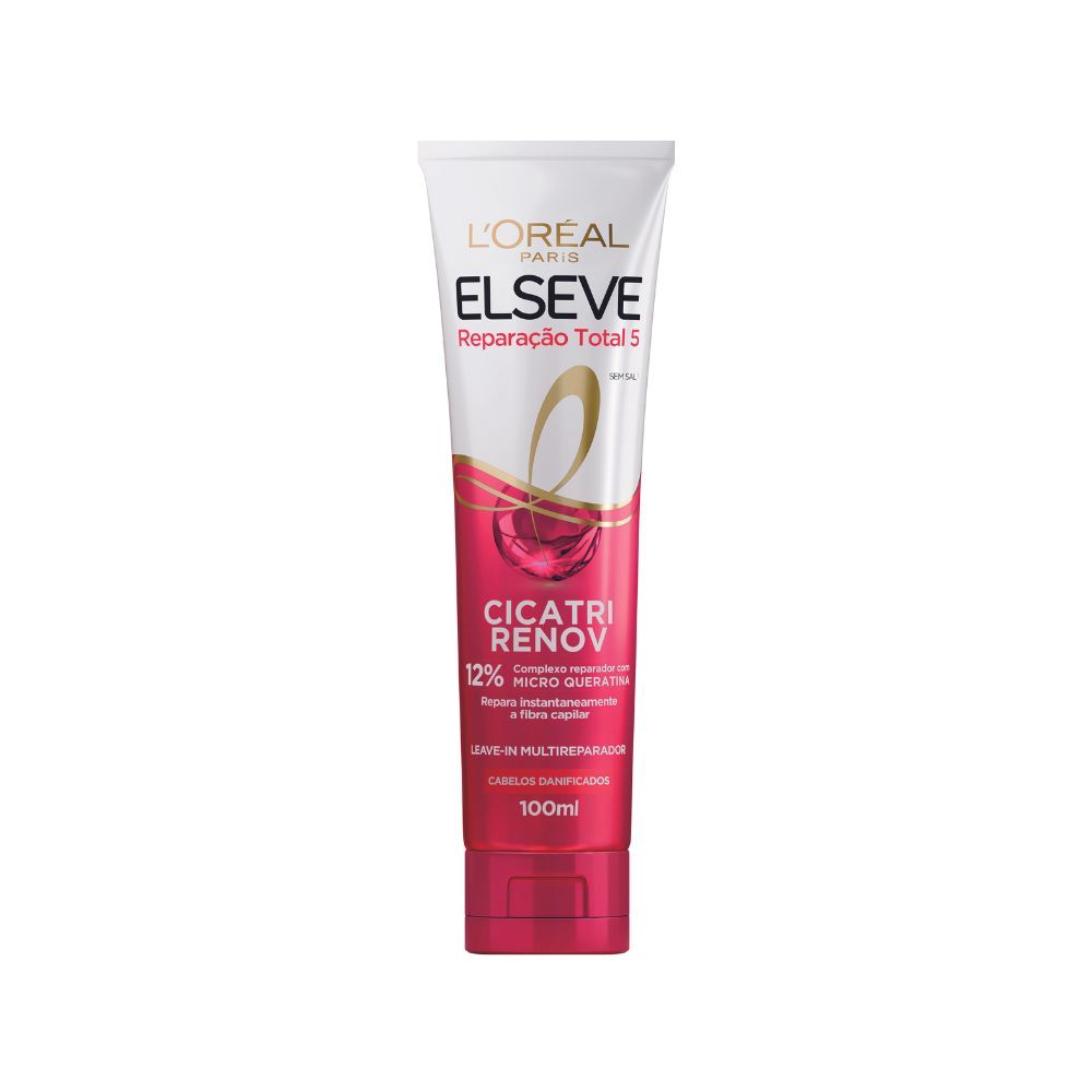 Creme Leave-In Elseve 100ml Cicatri Renov