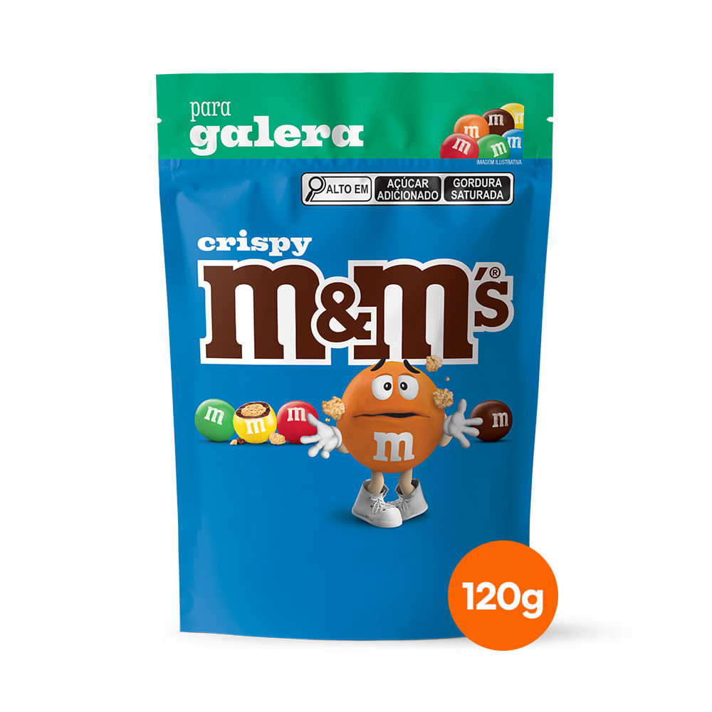 Chocolate Confeito M&Ms Crispy 120g