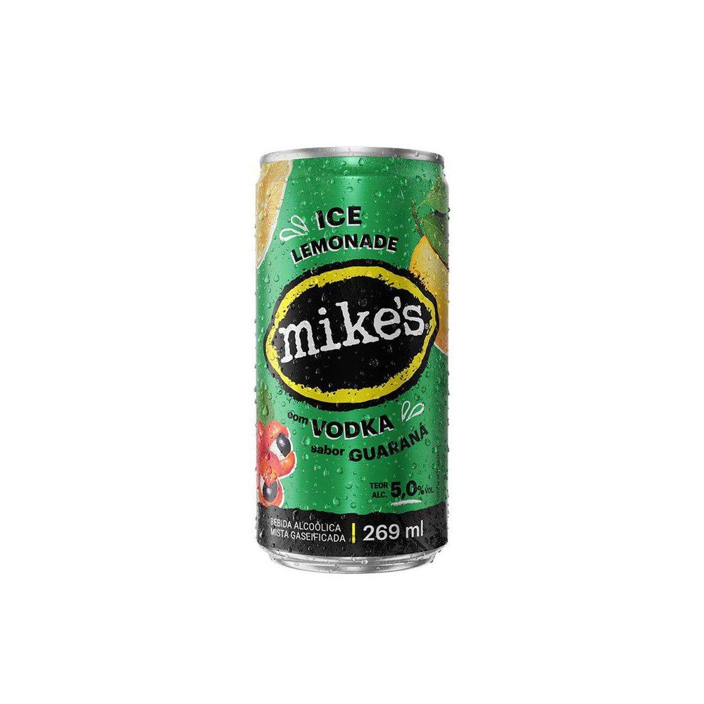 Drink Pronto Mike's Ice Guaraná 275ml Lata