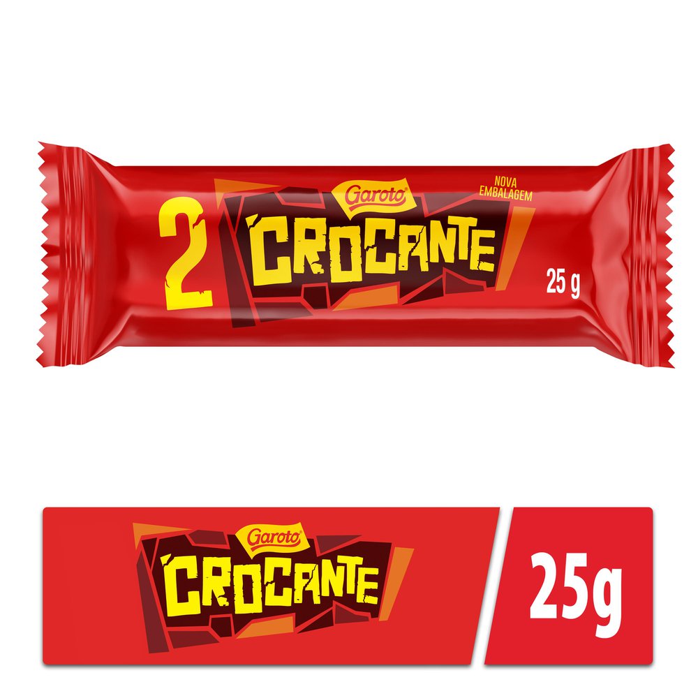 Chocolate Garoto Crocante 25g