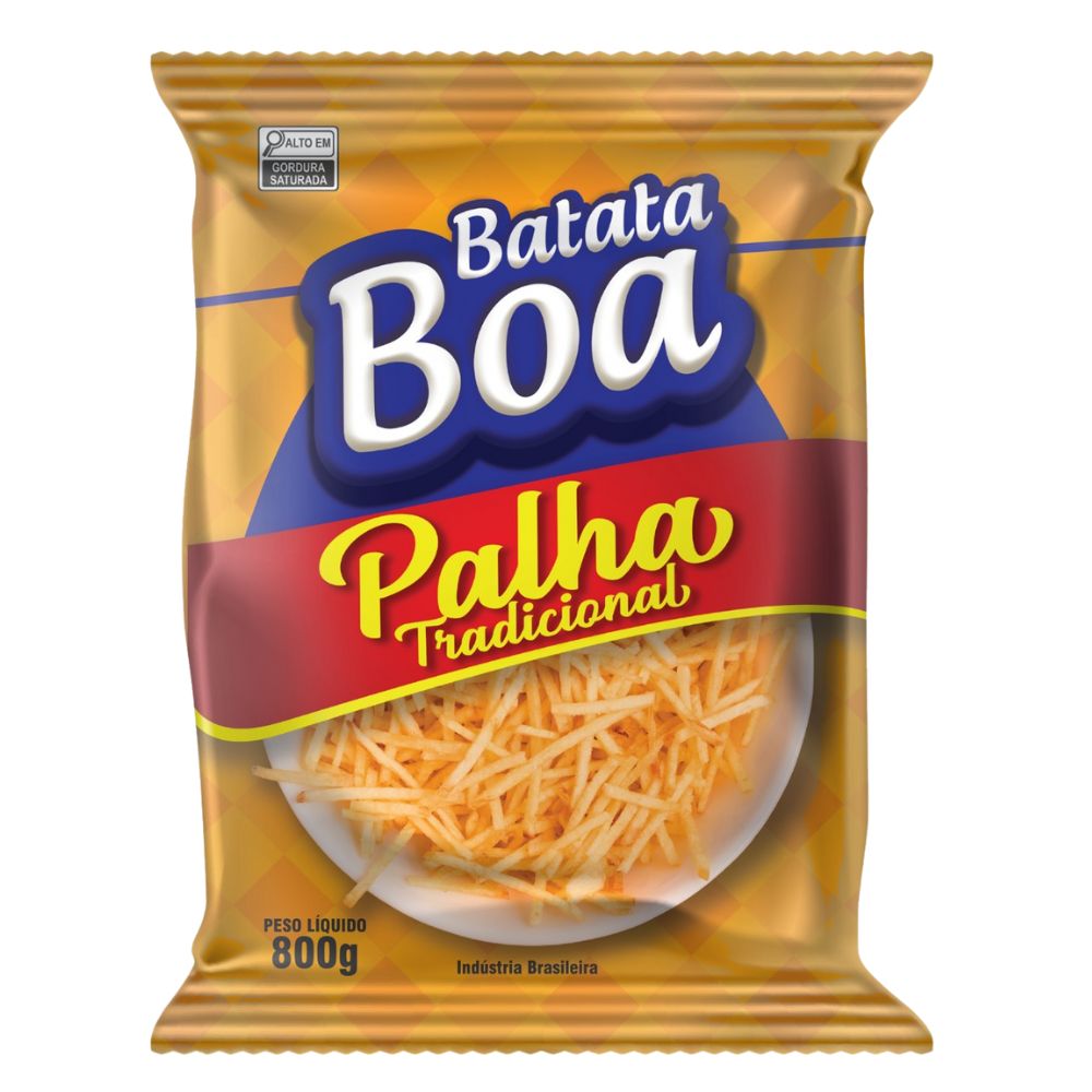 Batata Palha Boa 800g - Supermercado Savegnago