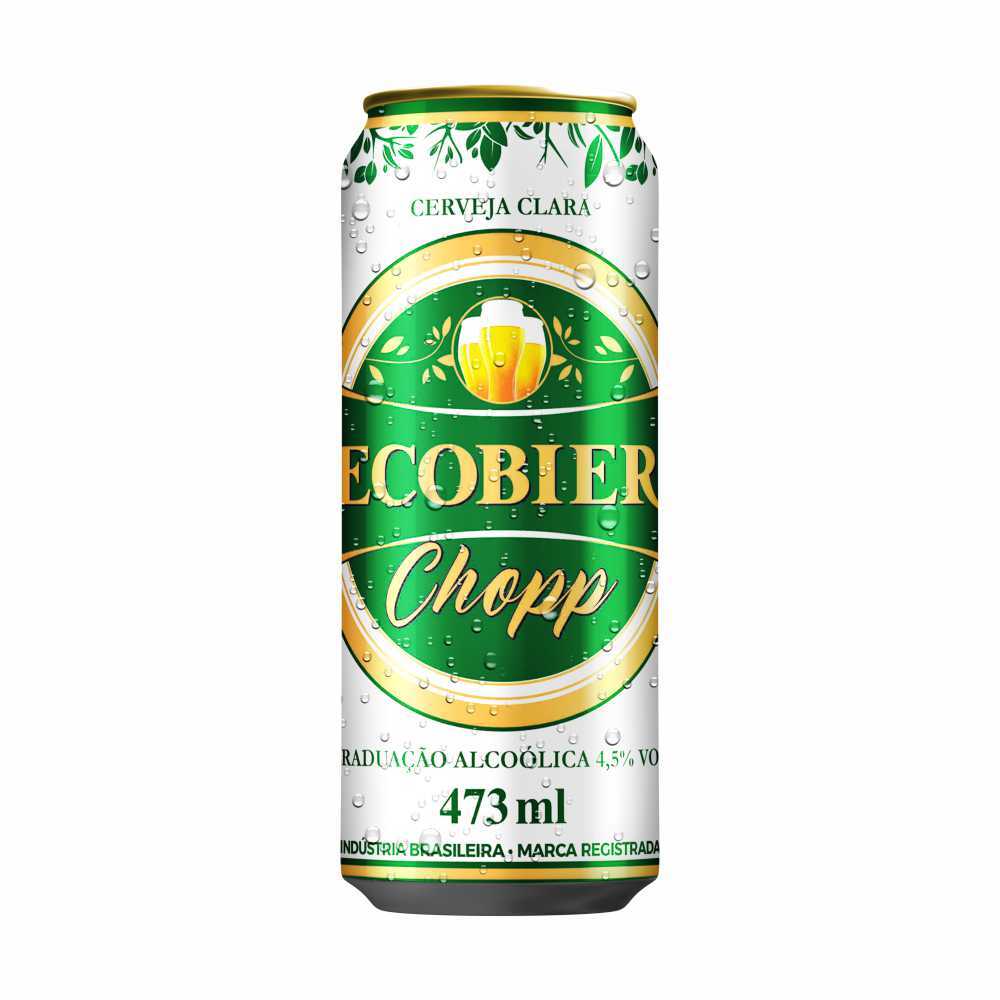 Cerveja Ecobier Chopp 473ml Lata