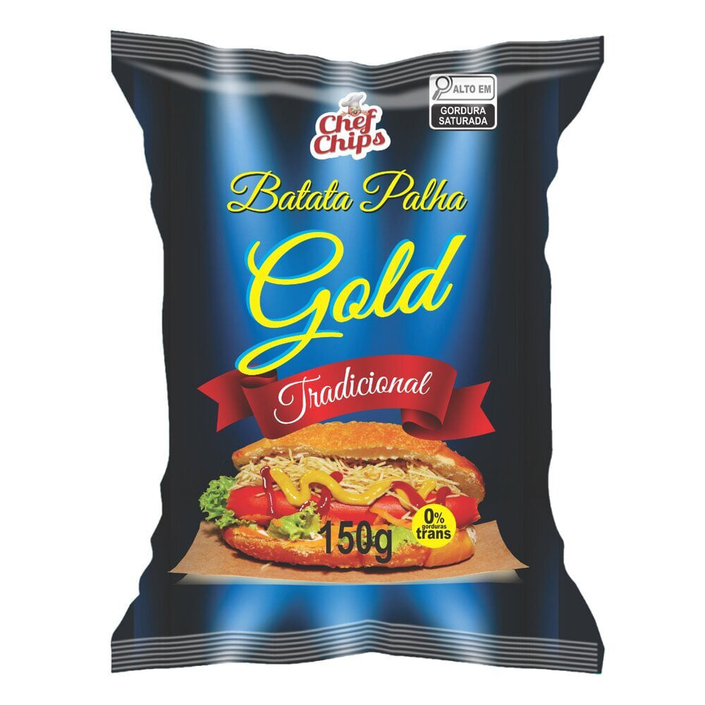 Batata palha Chef Chips 150g Gold
