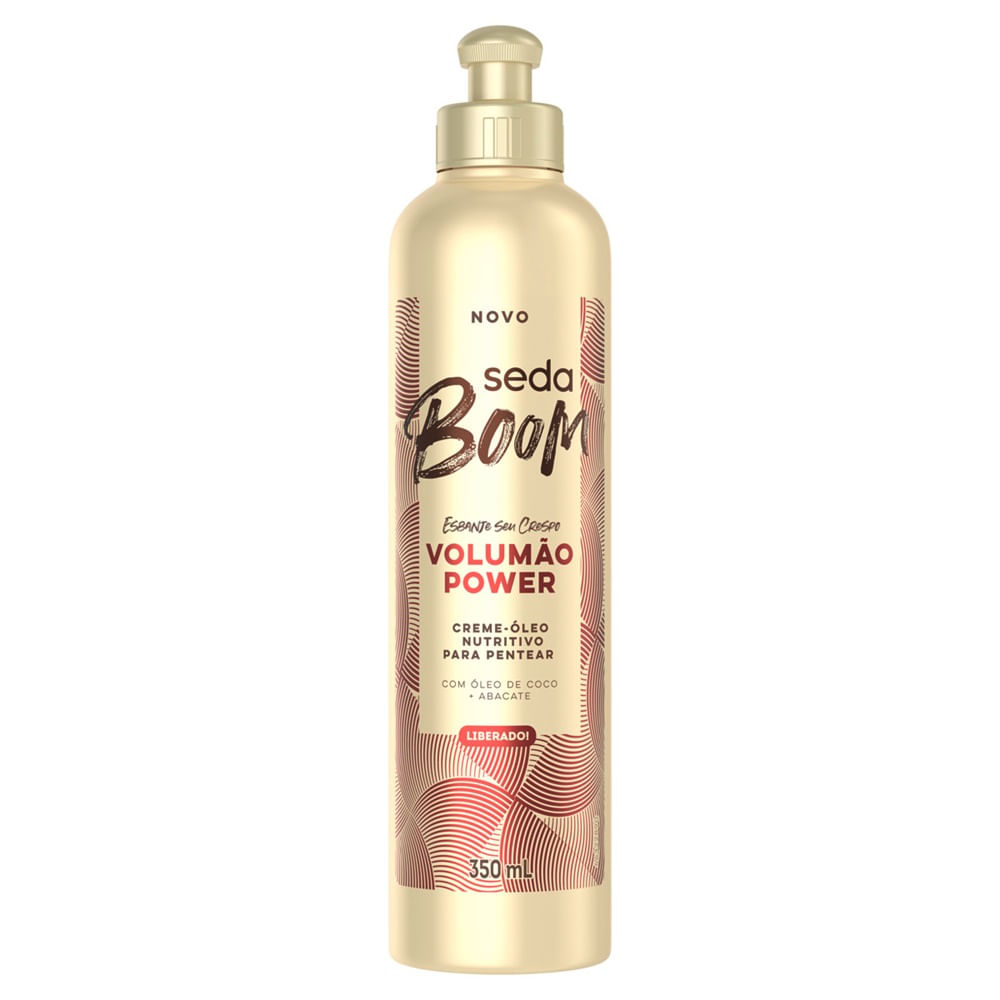 Creme Pentear Seda Boom Volumão Power 350ml