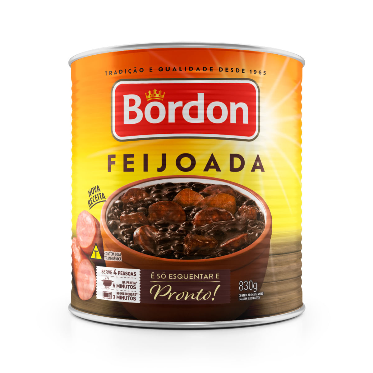 Feijoada Bordon 830g Lata - Supermercado Savegnago