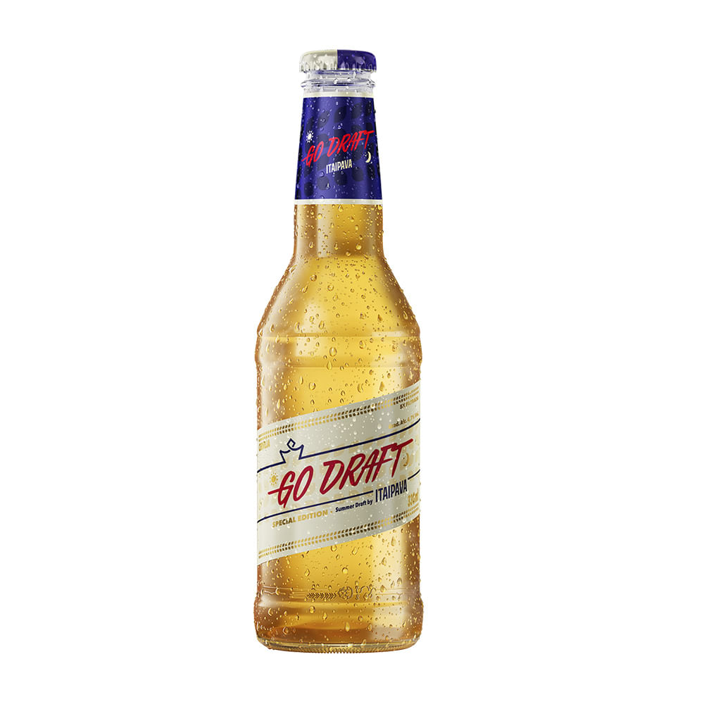 Cerveja Itaipava Go Draft 330ml Long Neck