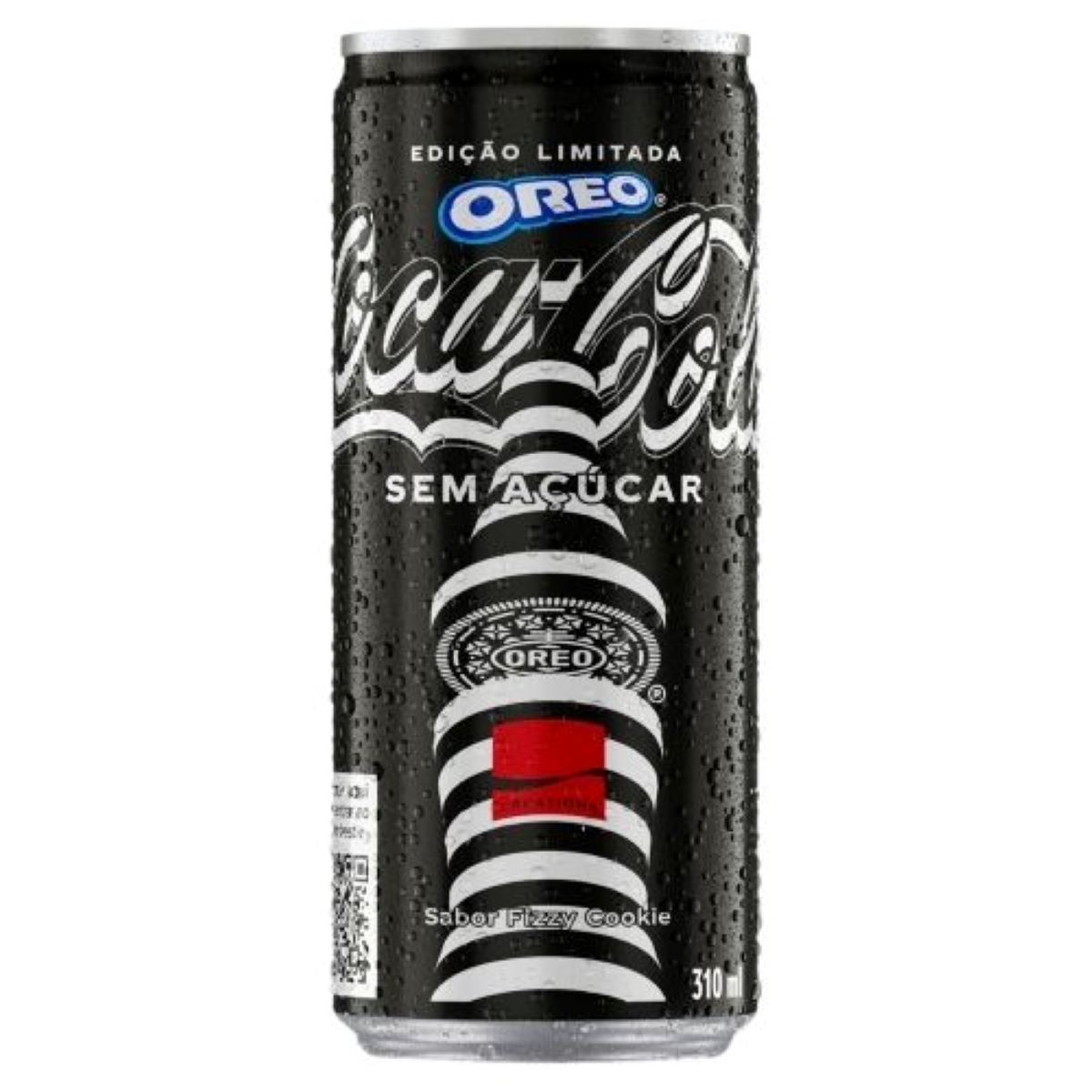 Coca-Cola Sem Açúcar Fizzy Cookie Oreo 310ml Lata