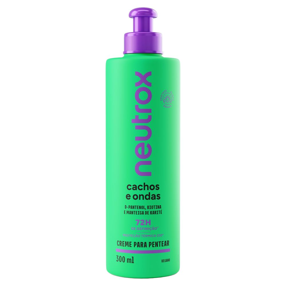 Creme Pentear Neutrox Cachos e Ondas 300ml
