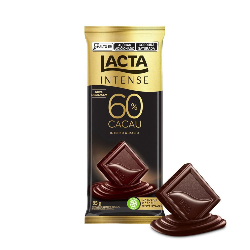 Chocolate Lacta Intense 60% Cacau Original 85g