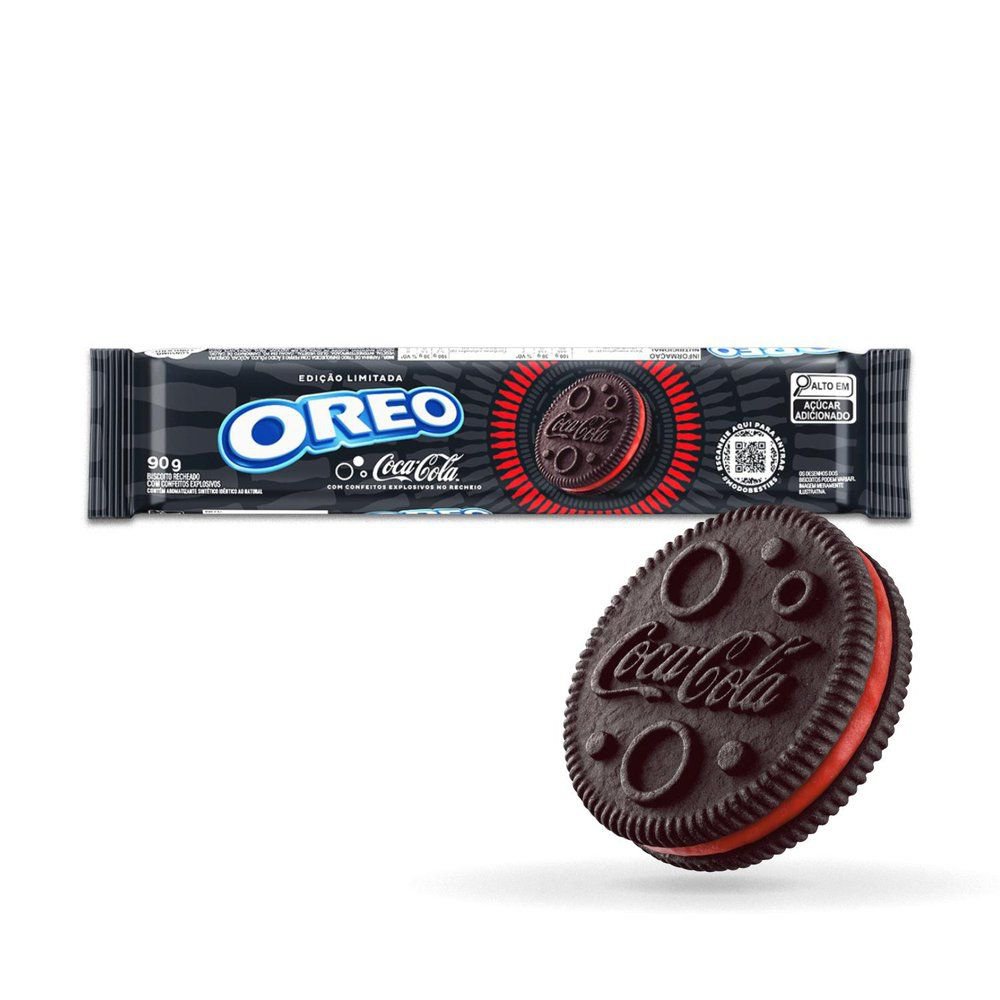 Biscoito Recheado Oreo Coca Cola 90g