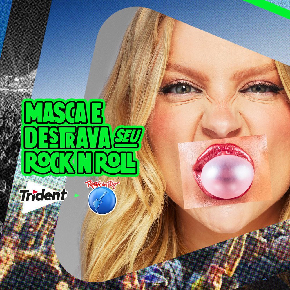 Goma de Mascar Trident Blueberry 14 Unidades 25,2g