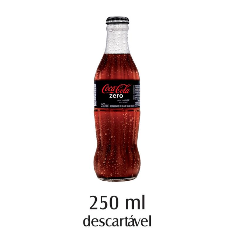 Refrigerante Coca Cola Sem Açucar 250ml vidro - Supermercado Savegnago Refrigerante Coca Cola Sem Açucar 250ml vidro - Supermercado Savegnago