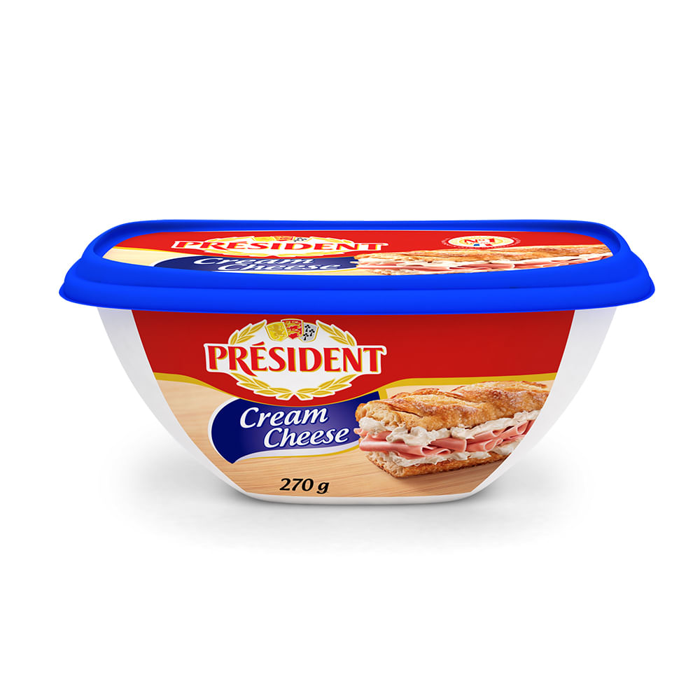 Cream Cheese Tradicional Président 270g