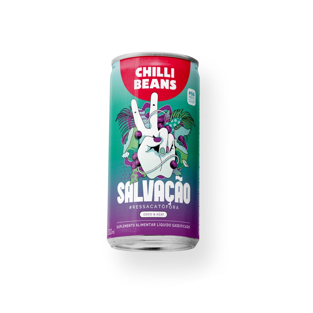 Suplemento Alimentar Chilli Beans Salvação Coco Açaí 340ml Lata
