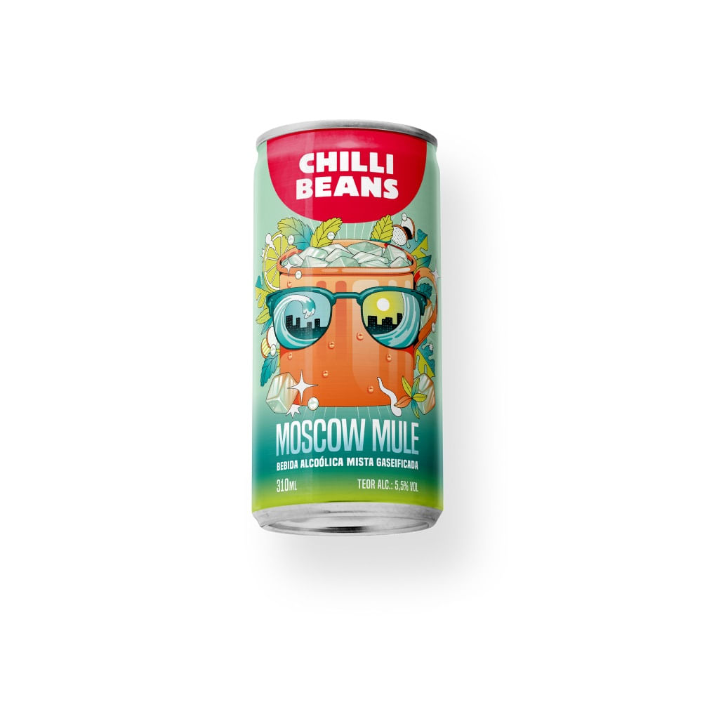 Bebida Mista Chilli Beans Moscou Mule 310ml lata
