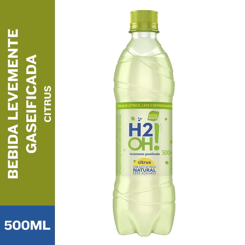 Refrigerante h2oh Citrus 500ml Garrafa