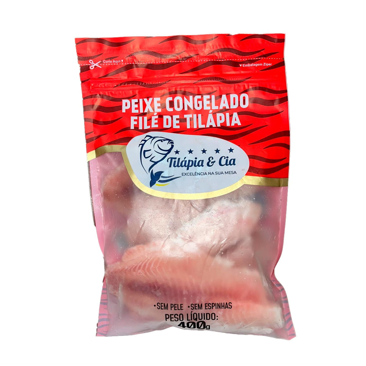 Filé de Tilápia Tilápia E Cia 400g