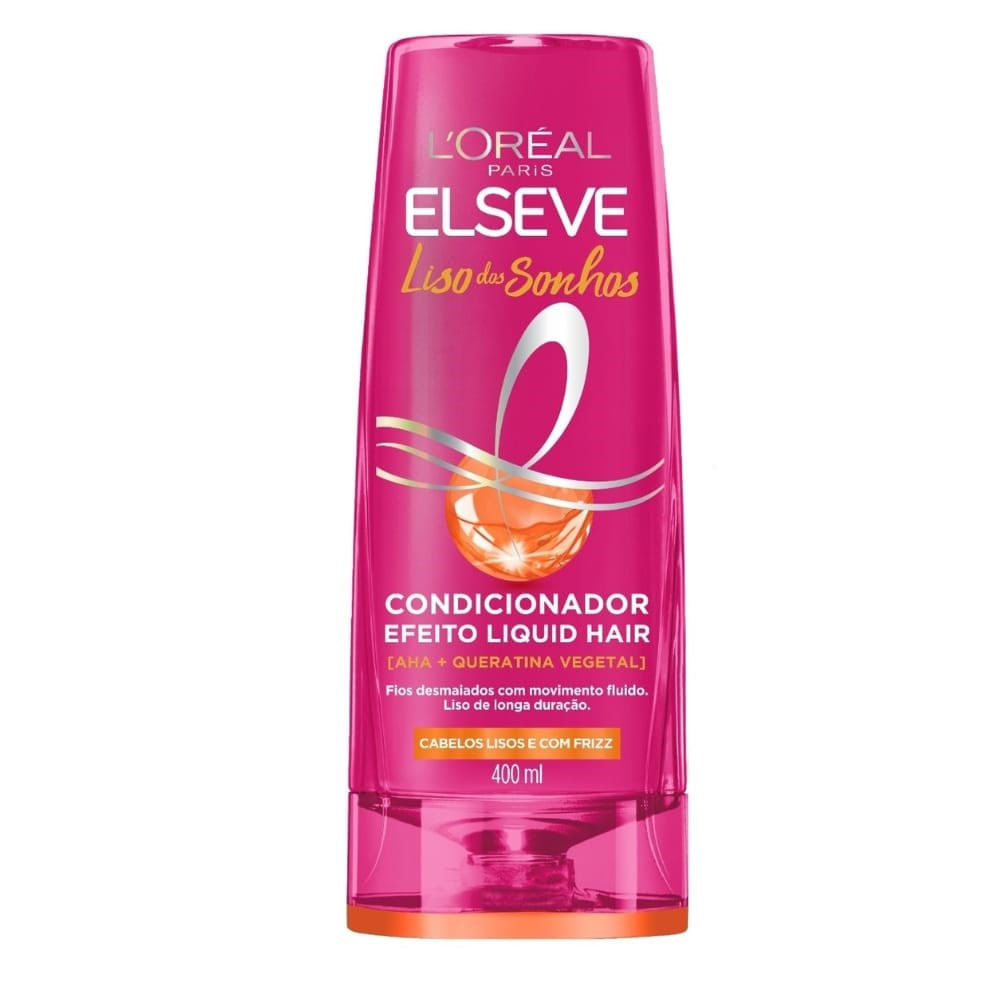 Condicionador Elseve Liso Dos Sonhos 400mL