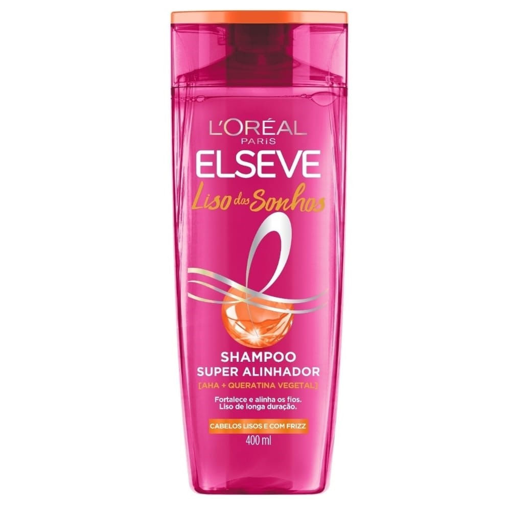 Shampoo Elseve Liso Dos Sonhos 400ml