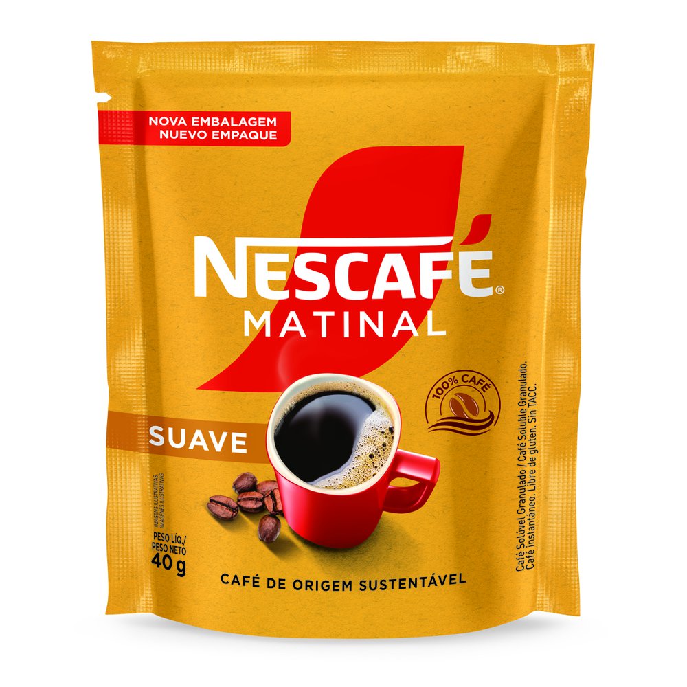 Café Solúvel Nescafé Matinal 40g Sachê