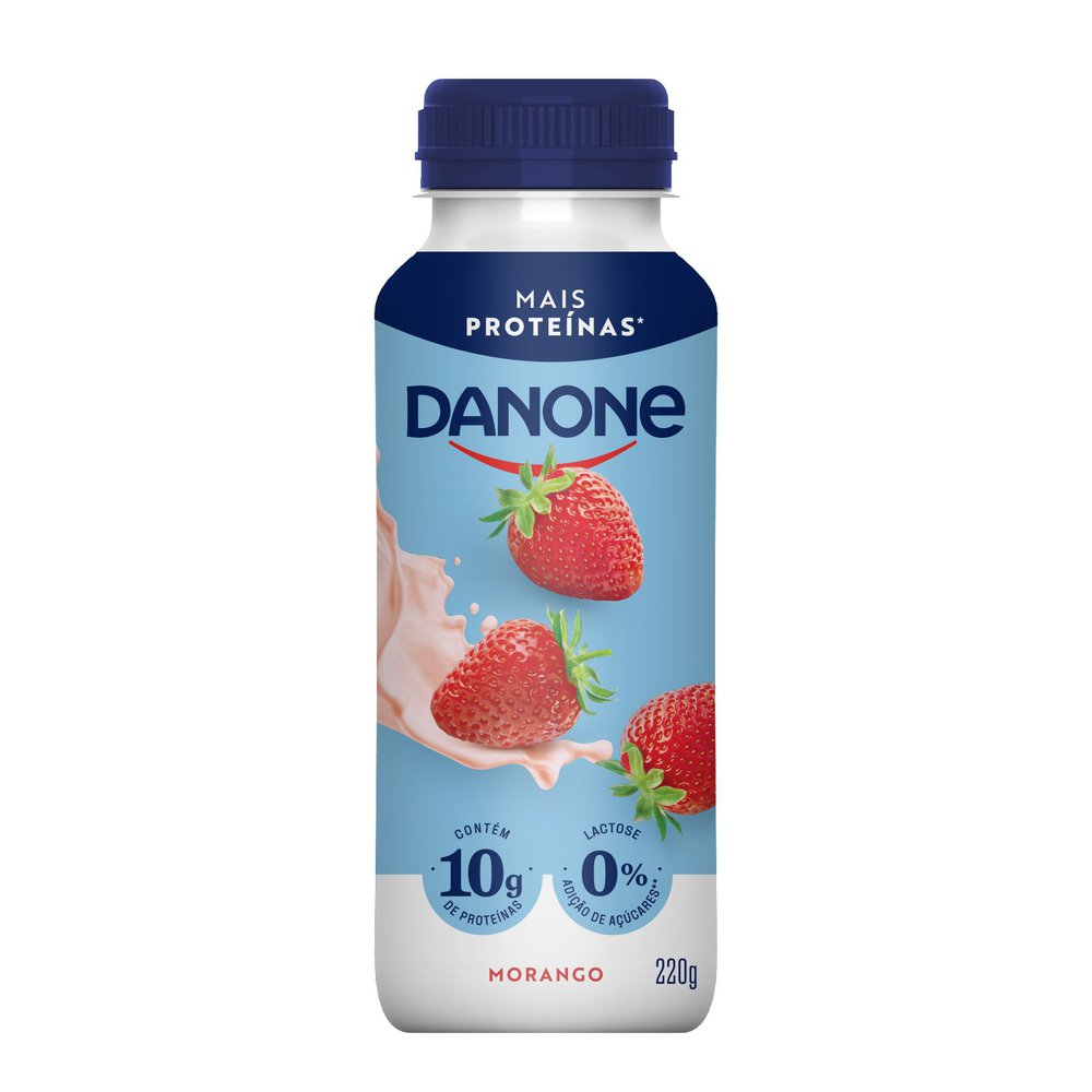 Iogurte Líquido Danone Morango 220ml