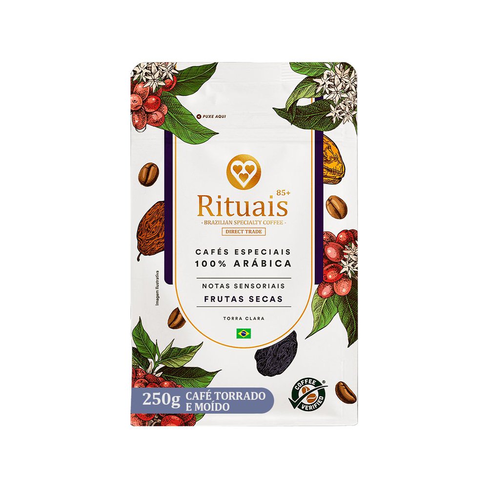 Café 3 Corações Rituais Frutas Secas 250g