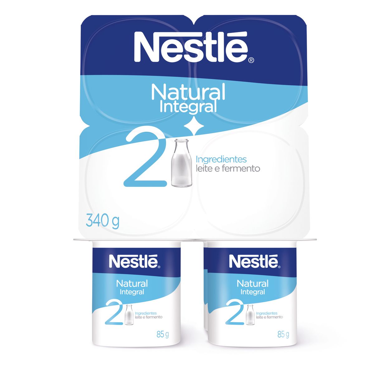 Iogurte Natural Integral Nestlé 340g