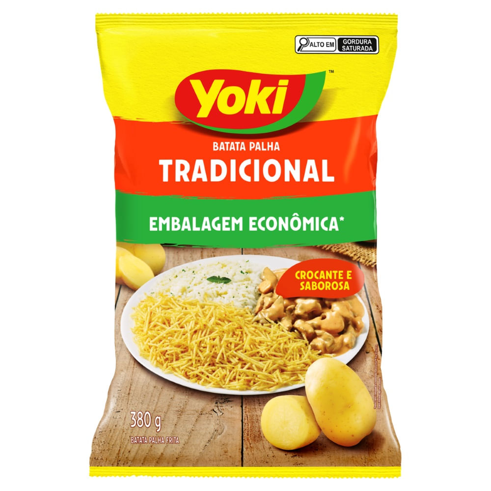 Batata Palha Yoki 380g Tradicional