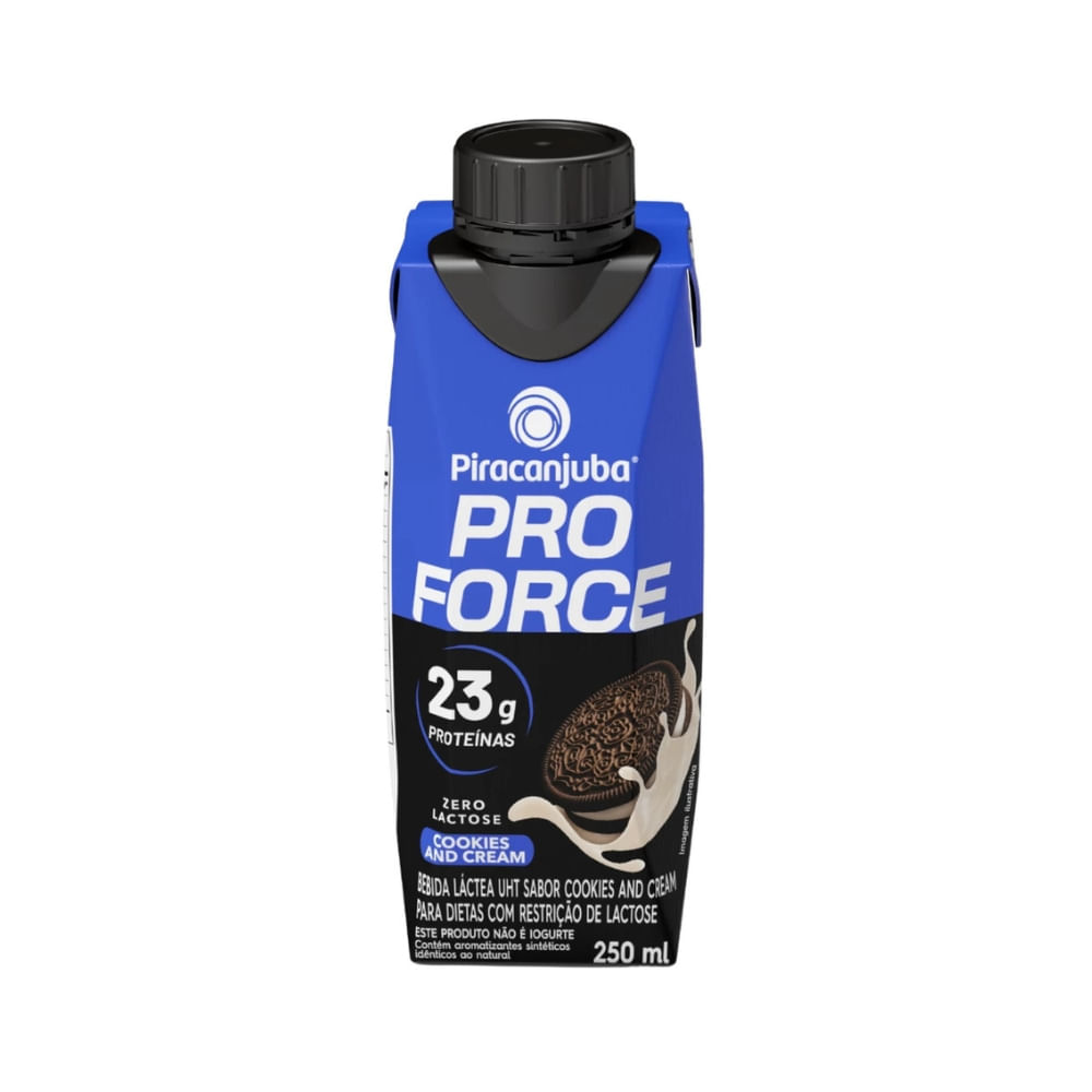 Bebida Láctea 23g Whey Piracanjuba Sem Lactose Cookies 250ml