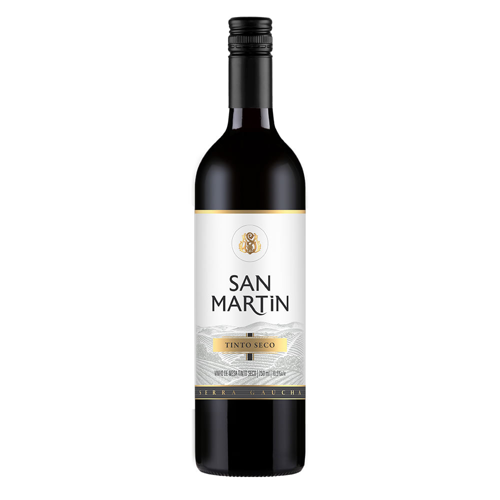 Vinho Brasileiro San Martin Tinto Seco 750ml