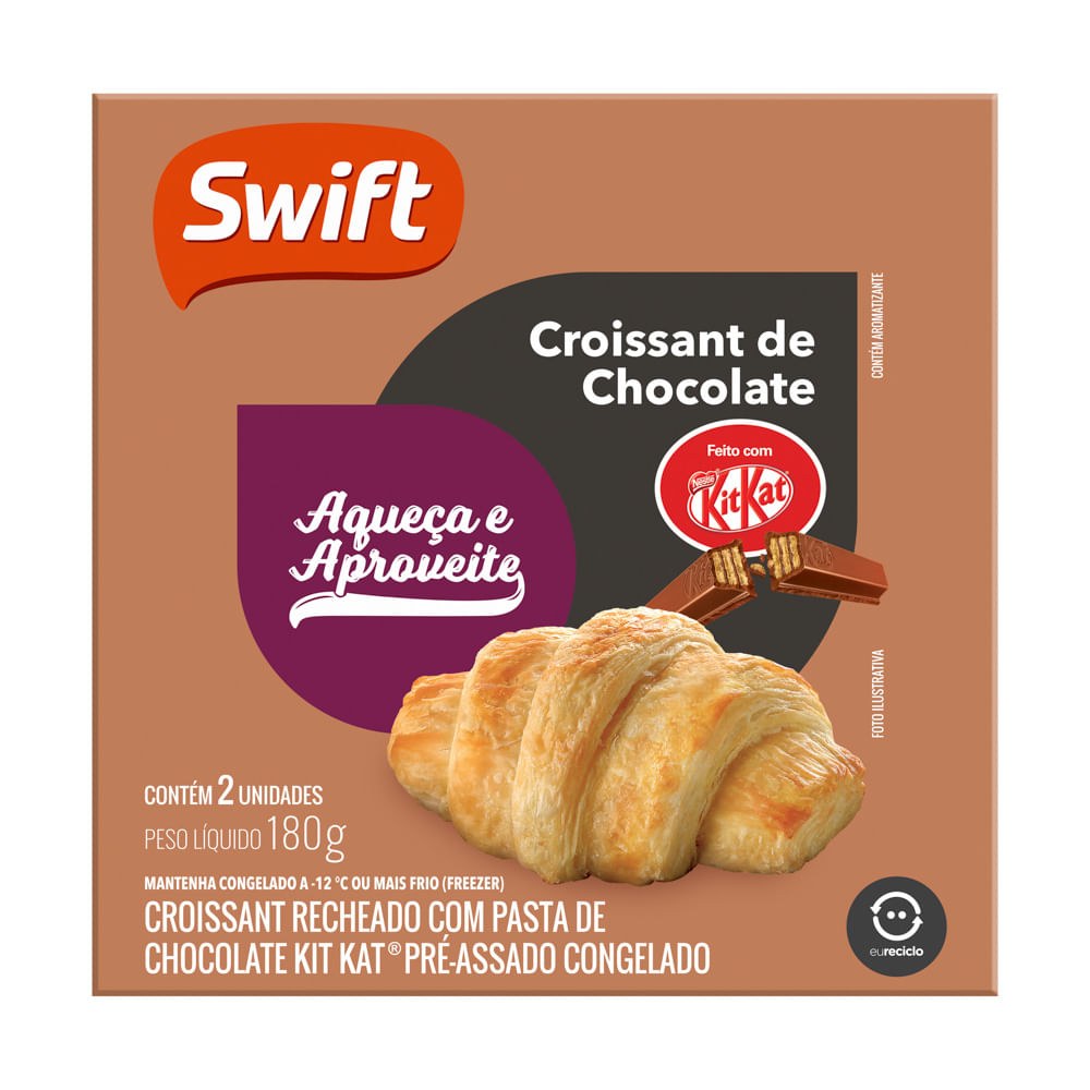 Croissant de chocolate Swift 180g