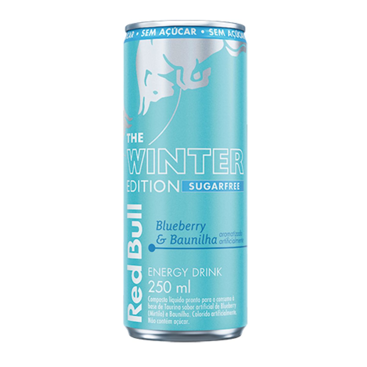 Energético Red Bull Sem Açúcar Blueberry Baunilha lata 250ml