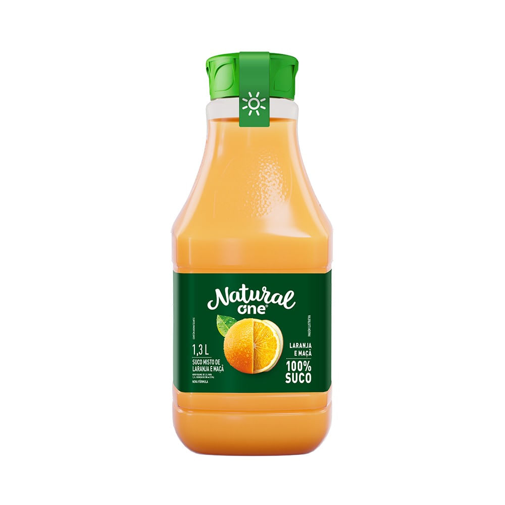 Suco Natural One Laranja e Maçã 1,3L
