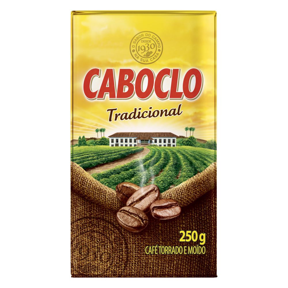 Café Caboclo tradicional a vácuo 250g