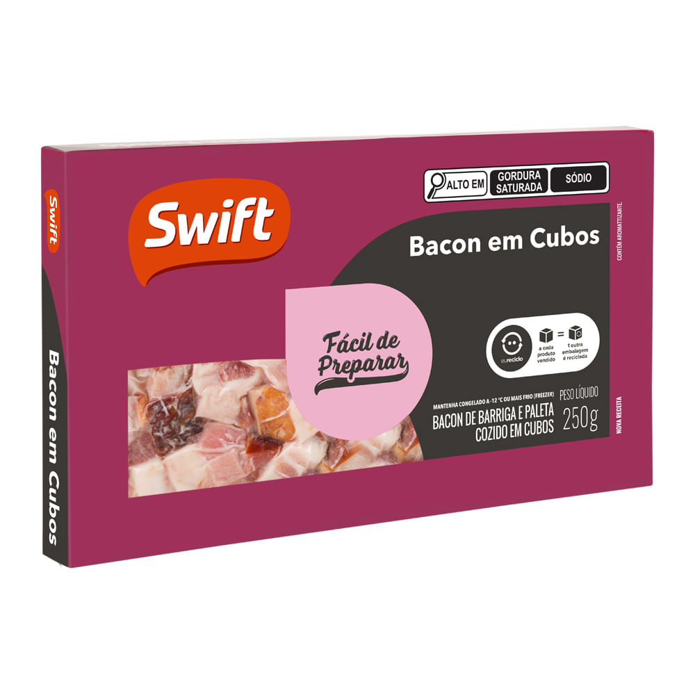 Bacon Cubos Swift 250g
