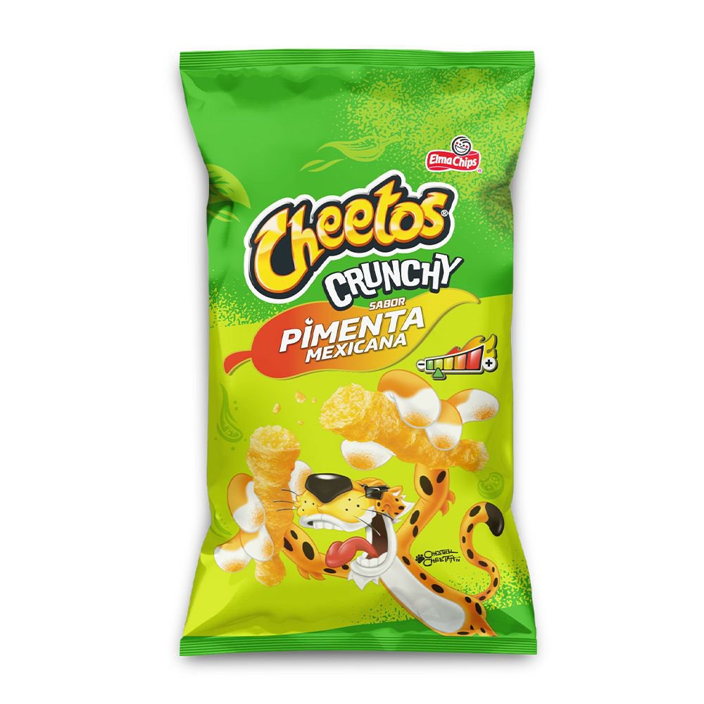 Salgadinho Elma Chips Cheetos Crunchy 120g Pimenta Mexicana