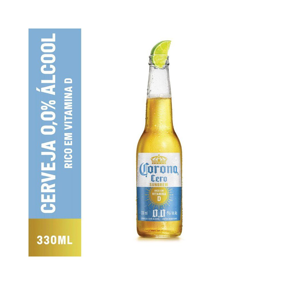 Cerveja Sem Álcool Corona Cero Sunbrew 330ml