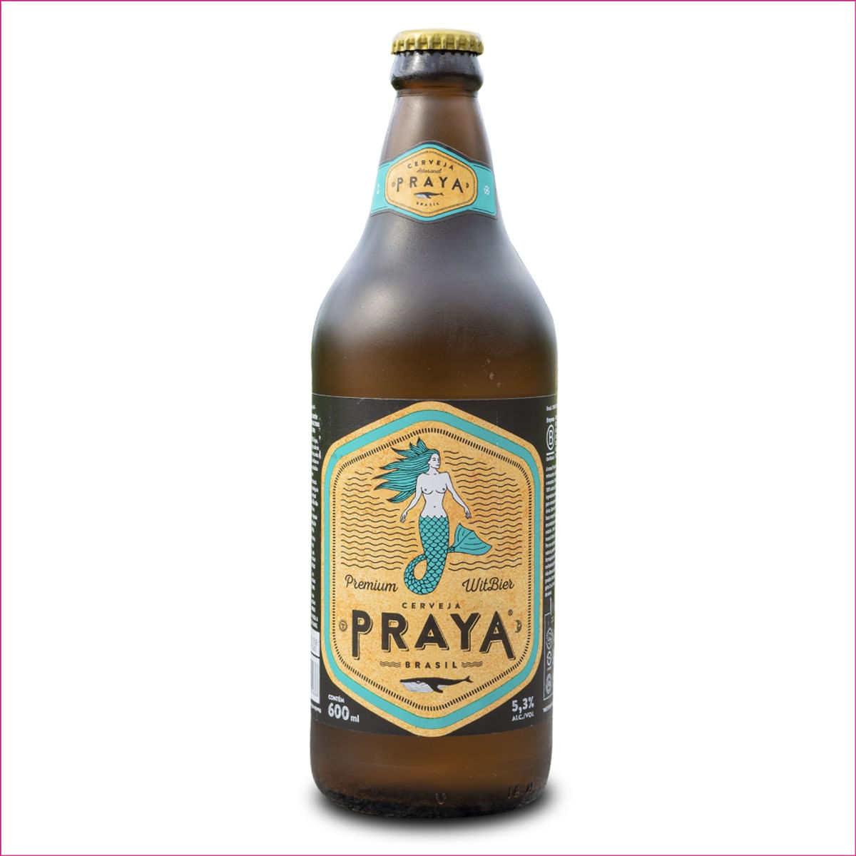 Cerveja Praya Clássica 600ml