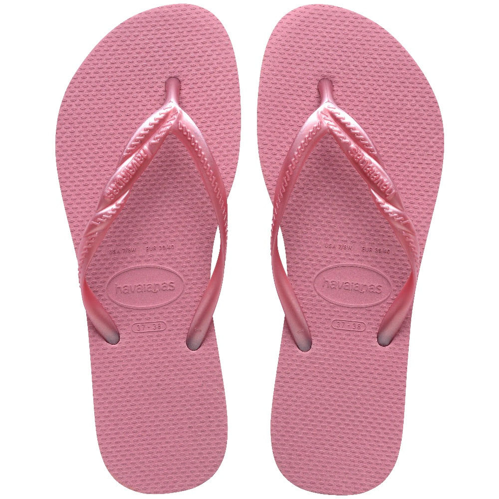 Sandália Adulto Feminina Havaianas Rosa Chifon 39-40