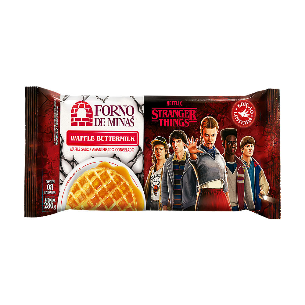 Waffle Forno de Minas Amanteigado Congelado 280g