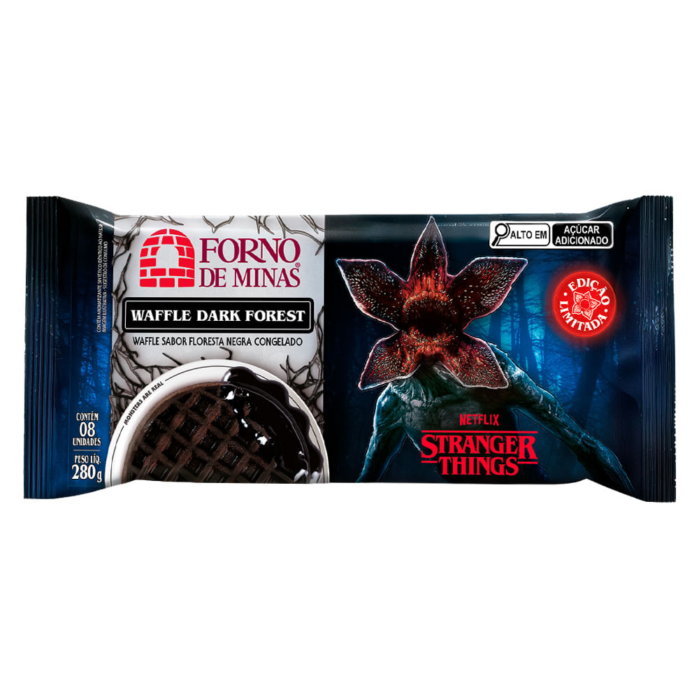 Waffle Forno de Minas Floresta Negra congelado 280g