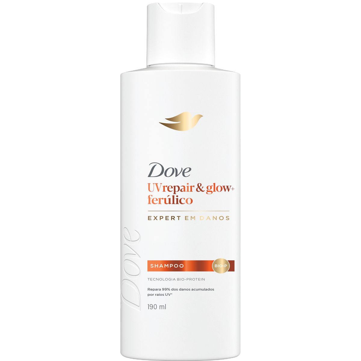 Dove Shampoo Uv Repair & Glow + Ferúlico 190ml