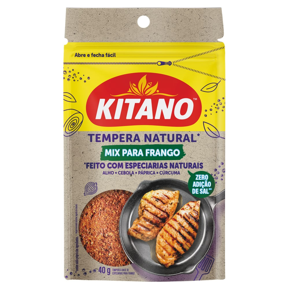Tempero Pronto Kitano Mix Frango 40g