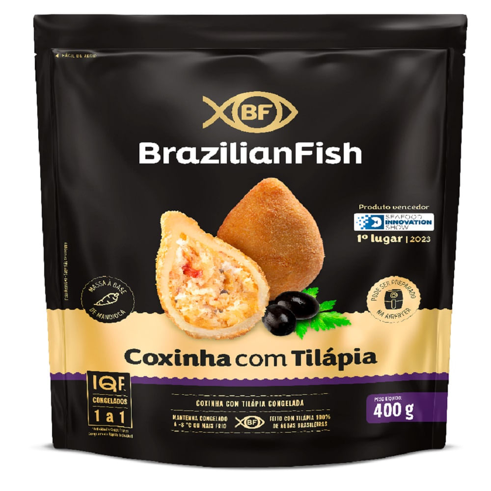 Coxinha Com Tilápia Brazilian Fish 400g