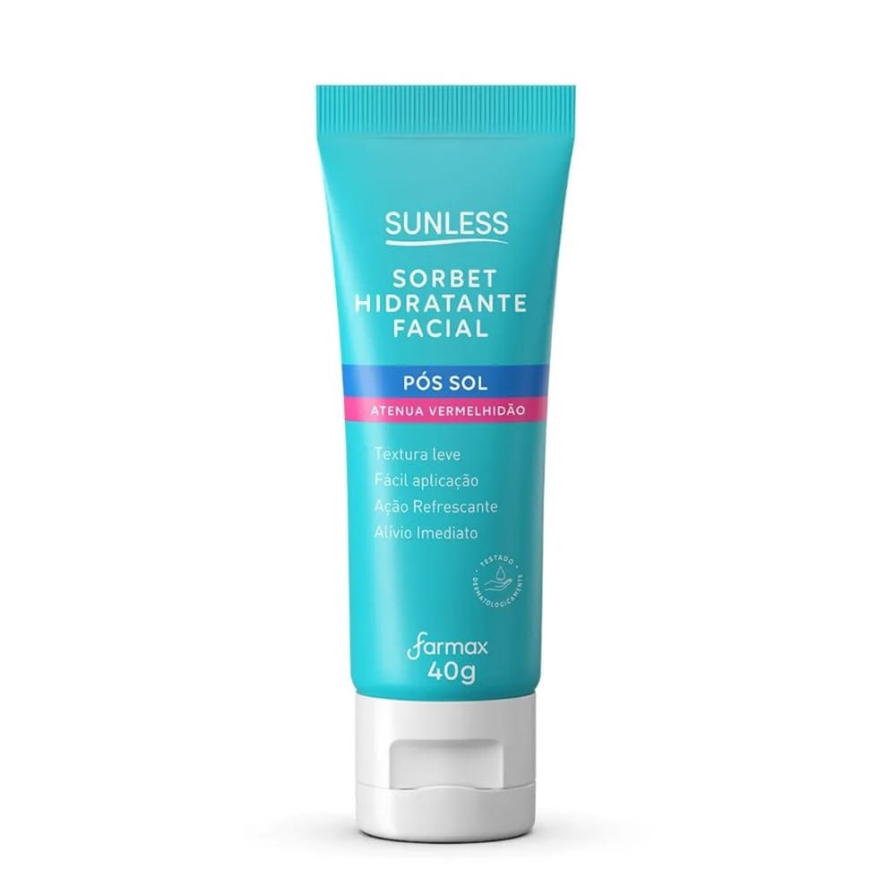 Loção Facial Pós Sol Sunless Sobert Hidratante 40g