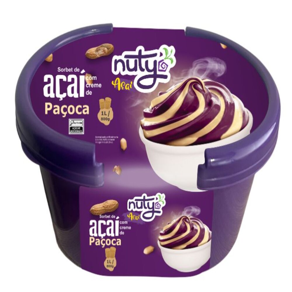 Açaí Nuty Paçoca 1L
