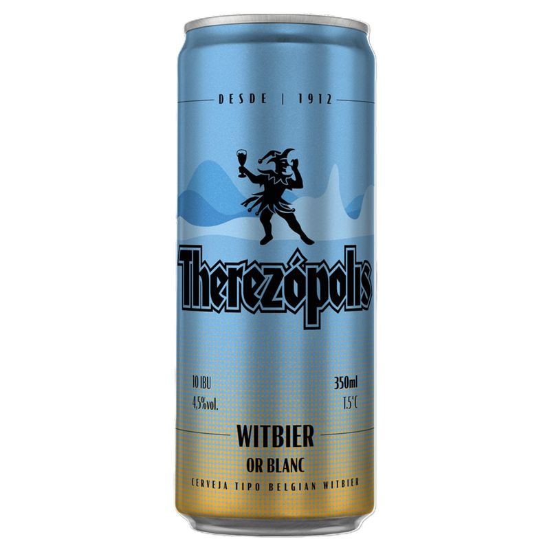 Cerveja Therezópolis Or Blanc Witbier 350ml Lata