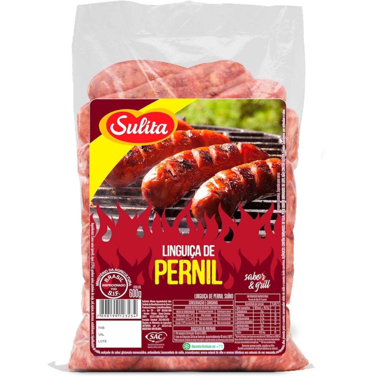 Linguiça Pernil Sulita 600g
