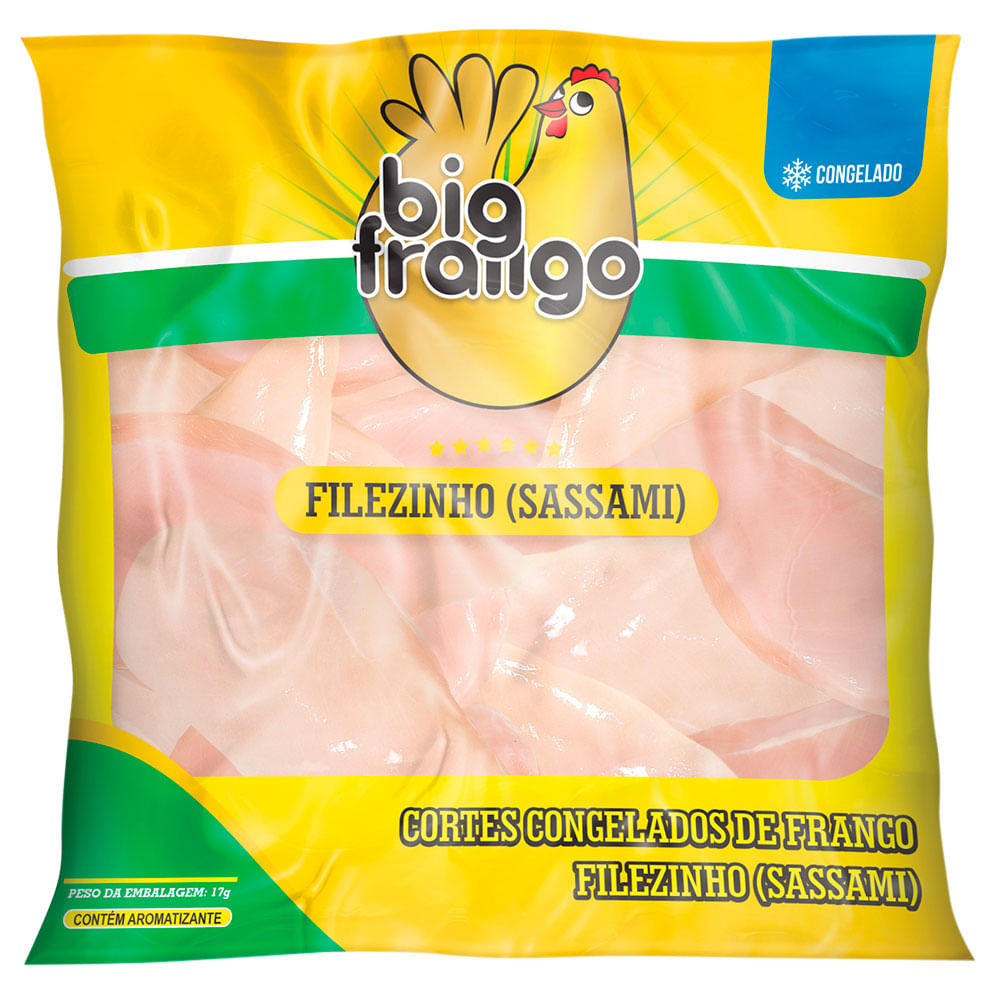 Filézinho Sassami Big Frango Congelado Kg